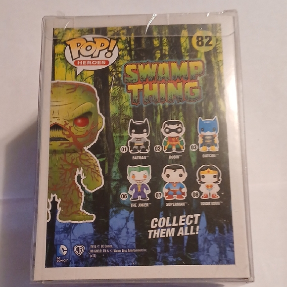 pop | Toys | Funko Pop Swamp 82 Thing In Collectible Box With Branding ...